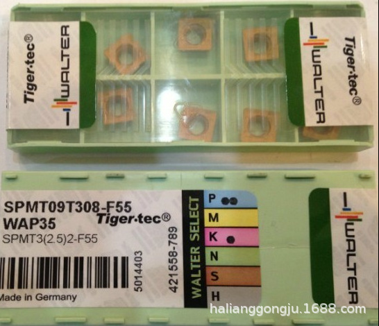 全系列瓦尔特刀片SPMT120408-F55 WAK15铣刀片 加工铸铁,济南哈量工具机电有限公司