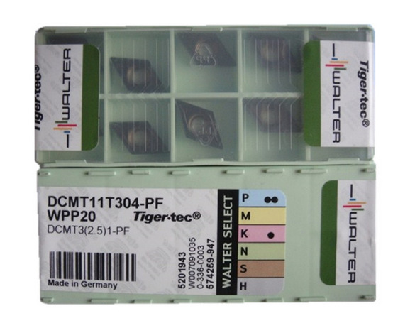 瓦尔特55°刀片DCMT11T308-PF4 WPP01数控车刀片,济南哈量工具机电有限公司
