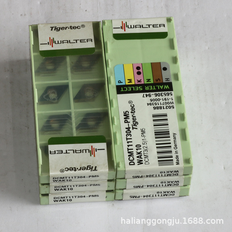 低价批发瓦尔特数控刀片DCMT11T304-FP4 WPP20S钢件车削刀片,济南哈量工具机电有限公司