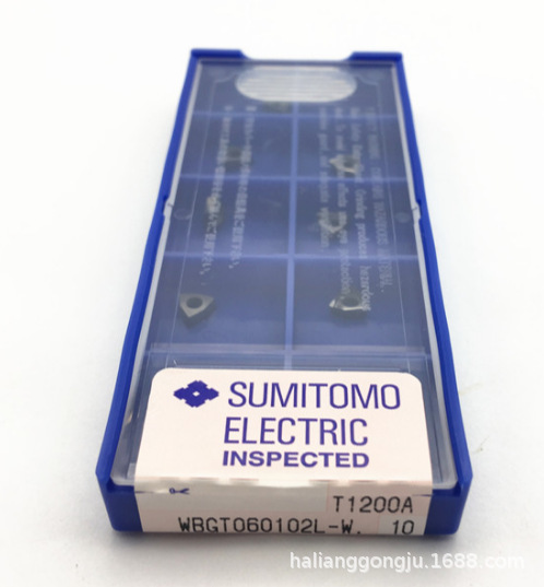 住友数控刀片山东代理WBGT080201R-FY T1500A车刀片 金属陶瓷刀片,济南哈量工具机电有限公司