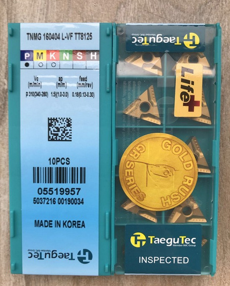 特固克数控车刀片TNMG160404/08-ML TT5080特固克原装刀片,济南哈量工具机电有限公司